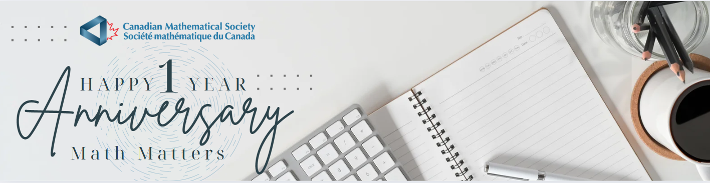 NEW: Happy 1 year anniversary, Math Matters! – CMS – Math Matters